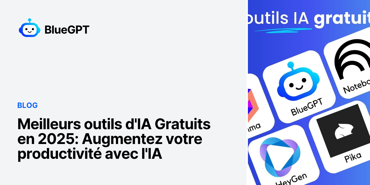 Meilleurs outils d'IA Gratuits en 2025: Augmentez votre productivité ...